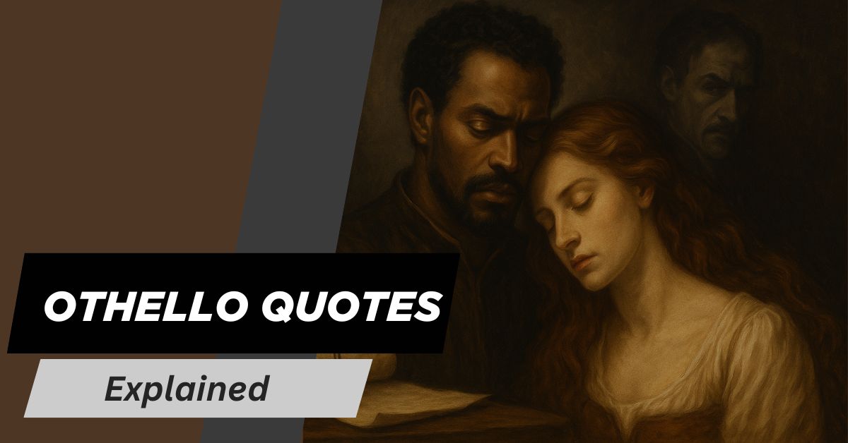 Othello Quotes Explained: Best Quotes In Othello