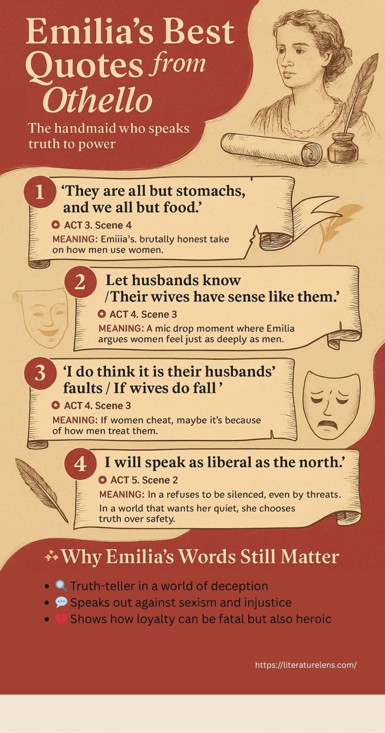 Most Powerful Emilia Quotes From Othello: In-Depth Analysis