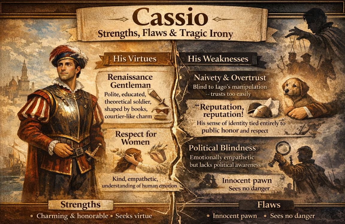Cassio In Othello: Character Analysis & Key Quotes