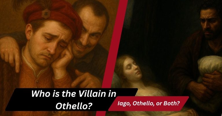 Who Is The Villain In Othello? Iago, Othello, Or Both?