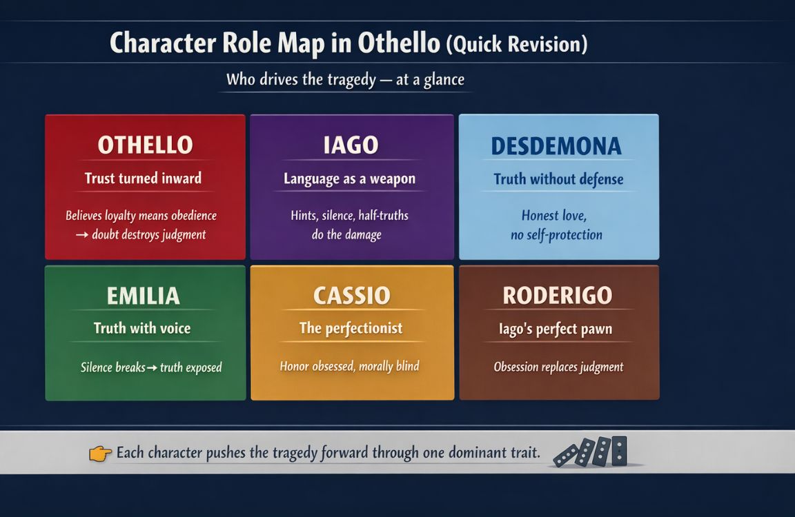 Characters In Othello: Main, Minor, Male & Female Roles