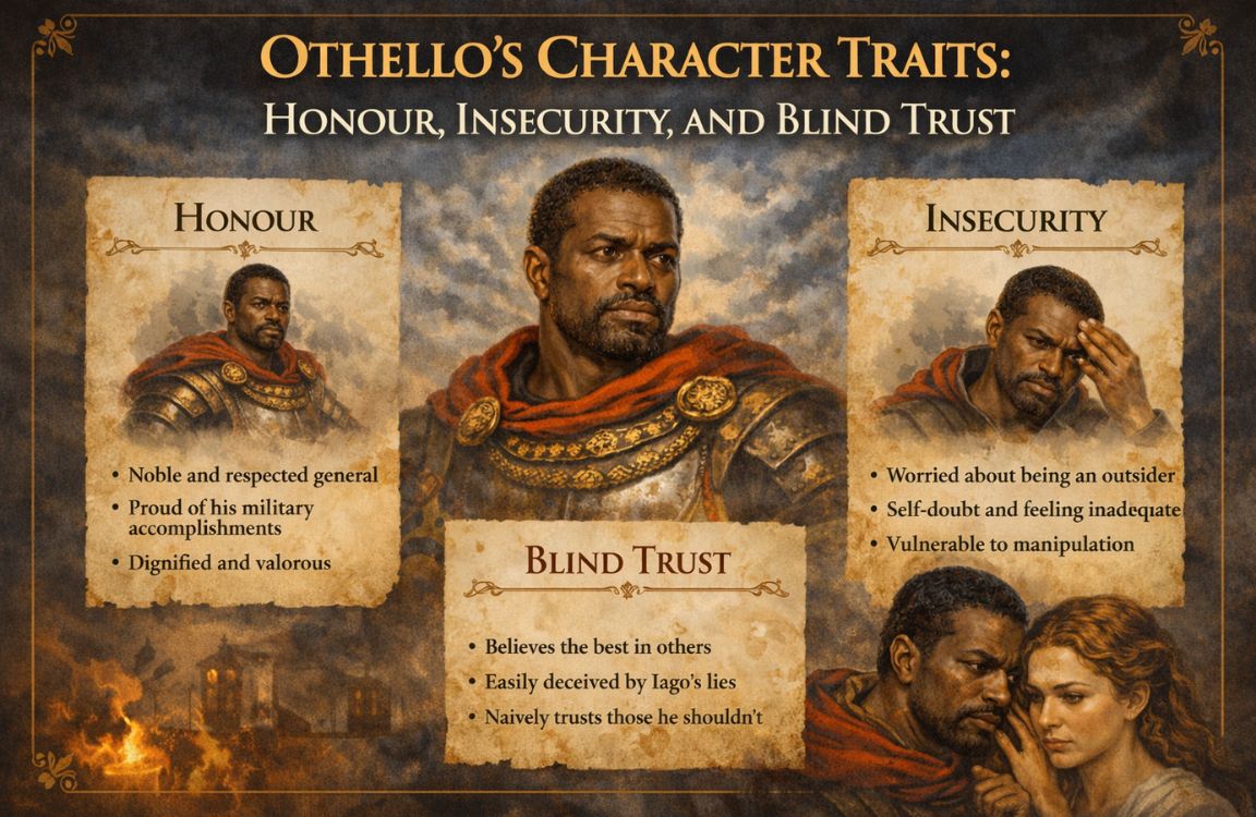 Characters In Othello: Main, Minor, Male & Female Roles