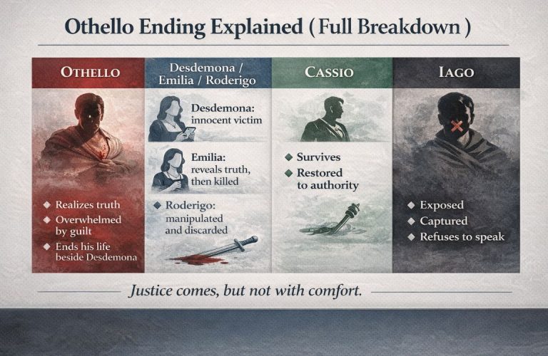What Happens To Iago At The End Of Othello? Explained